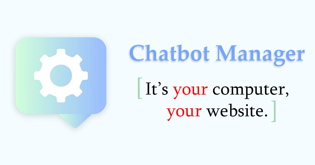 Chatbot Manager – Tools for AI Chatbots